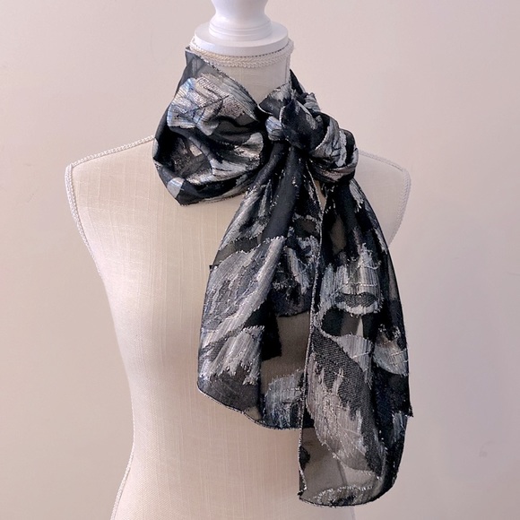 Carolyne Barton | Accessories | Carolyne Barton Night Rayon Metallic ...